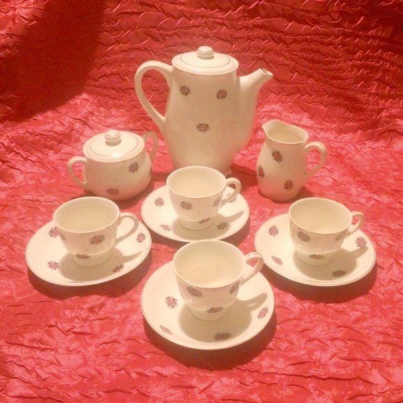 Vintage | Kitchen | Vtg Pico China Japan Pink Rose Electric Tea Set ...